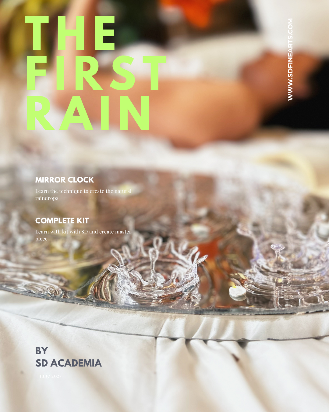 First Rain Clock DIY Kit – SD Fine Arts