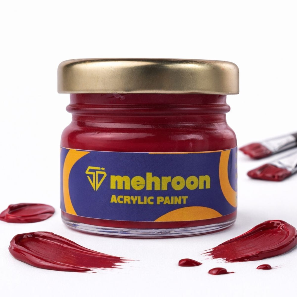 Mehroon Acrylic paint – SD Fine Arts