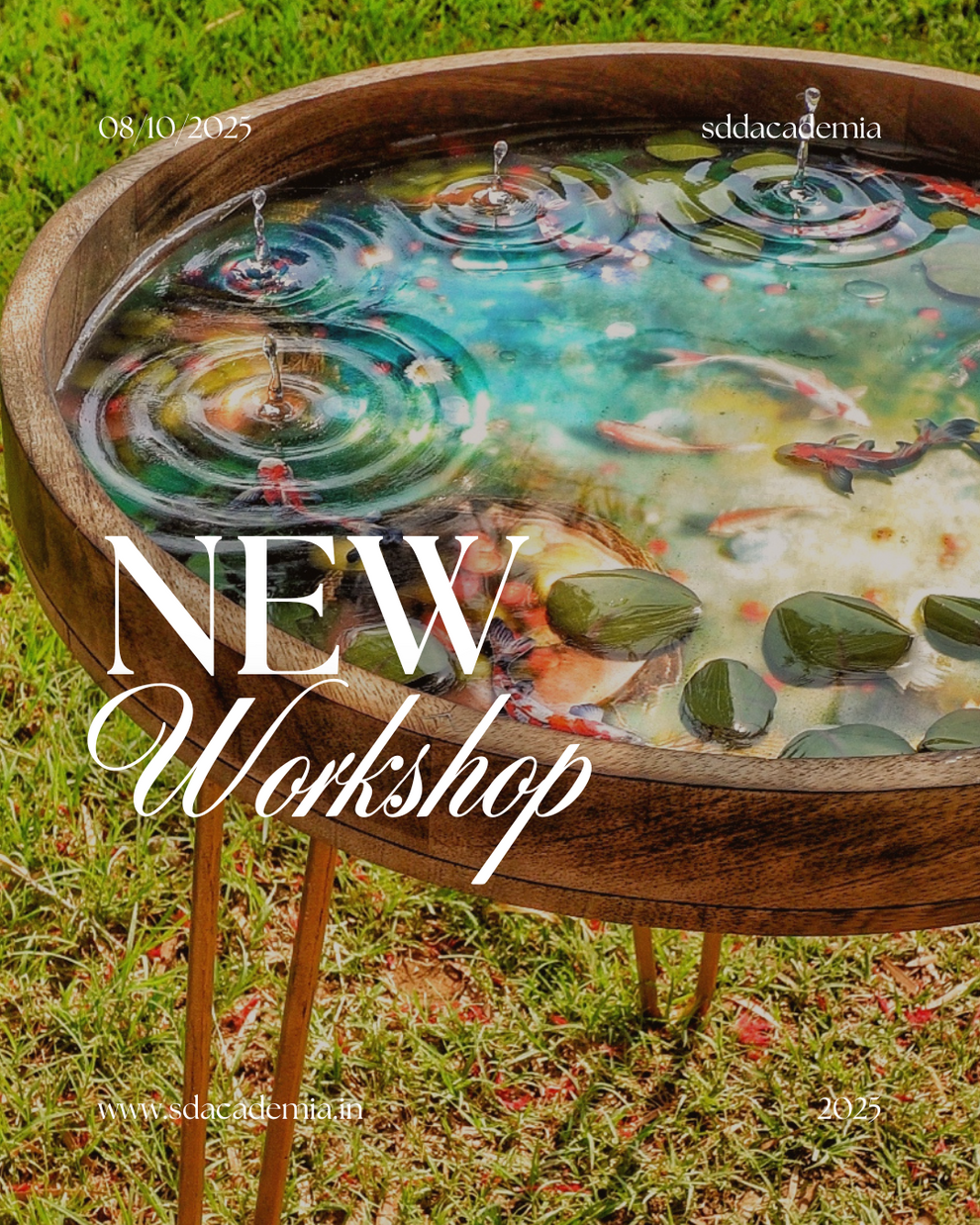 The Floating Pond (Tray + Table) DIY Kit – SD Fine Arts
