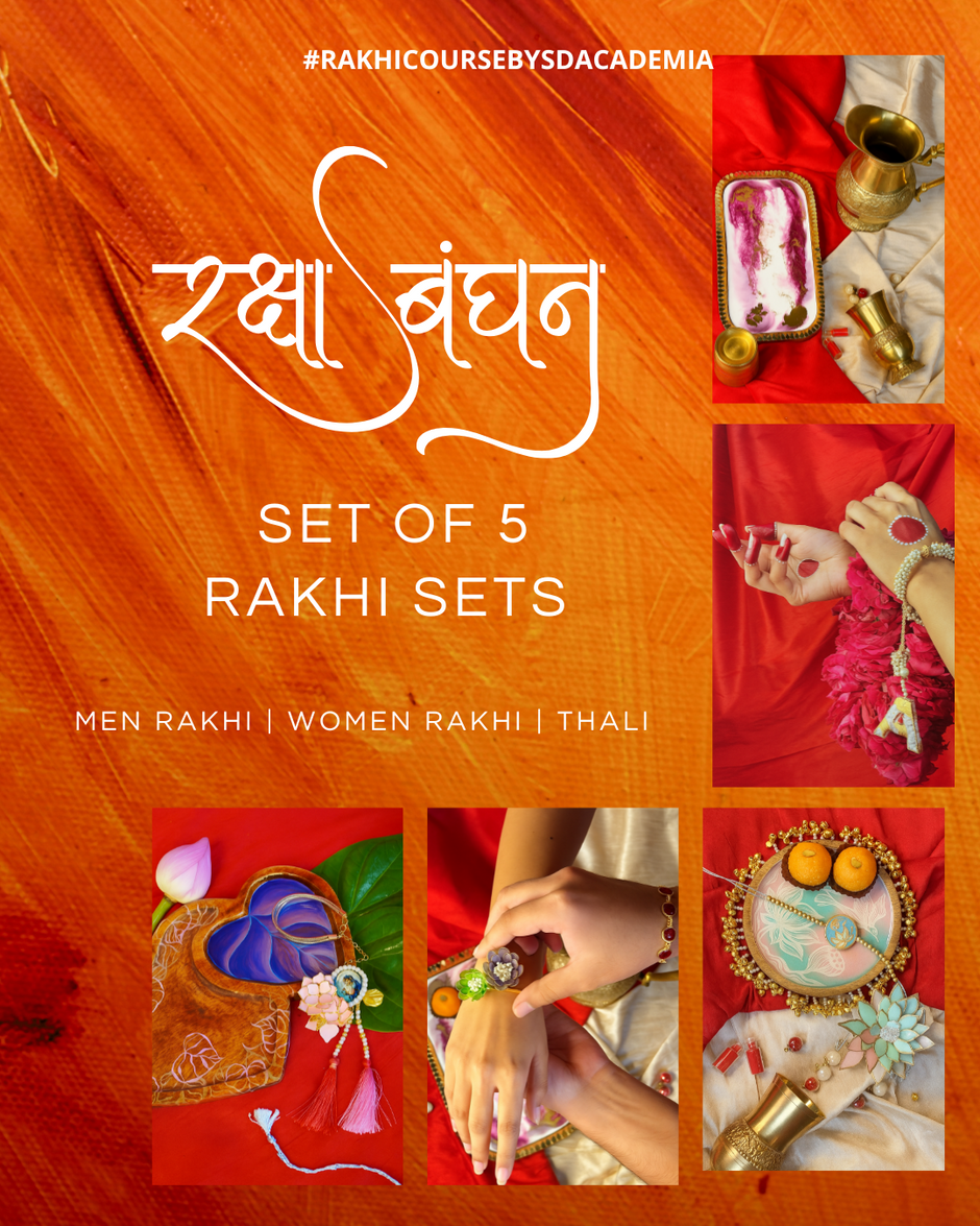 Shop Rakhi DIY Craft Kits for Handmade Gifts Online | SD Fine Arts