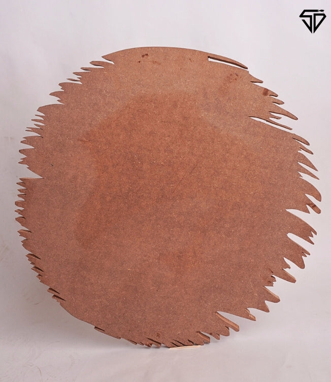 24" Circular MDF Landscape Base – SD Fine Arts